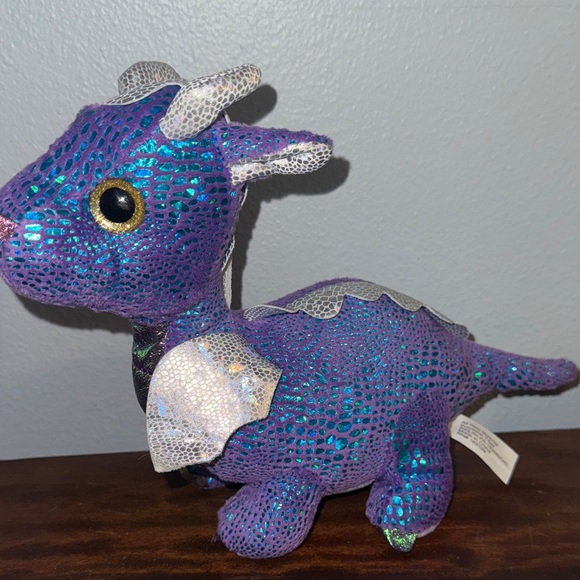 Toys | Plush Stuffed Shiny Metallic Dragon Toy 13 | Poshmark